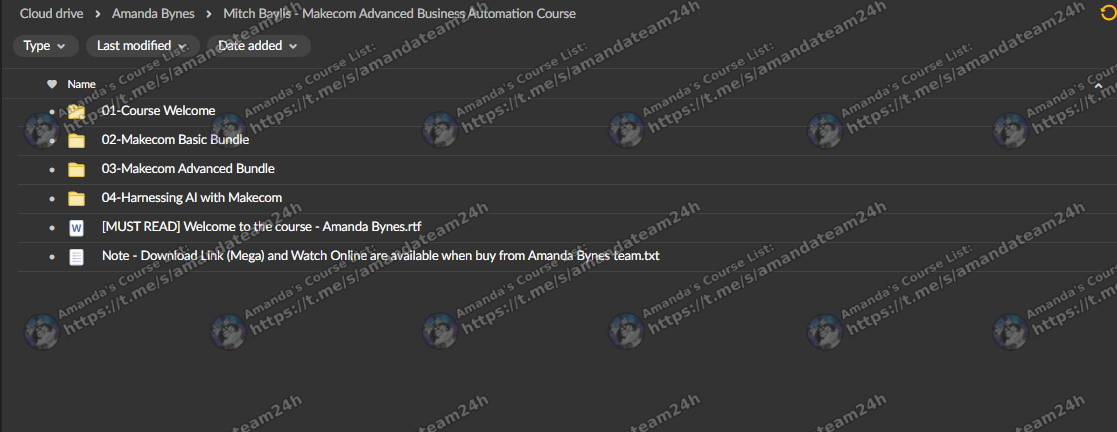 Mitch Baylis – Make.com Advanced Business Automation Course