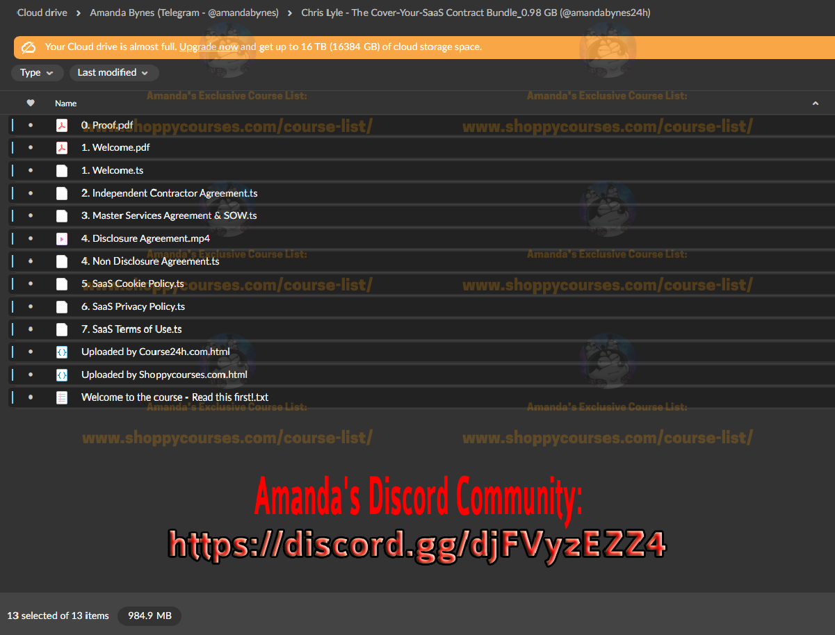 Chris Lyle - The Cover-Your-SaaS Contract Bundle