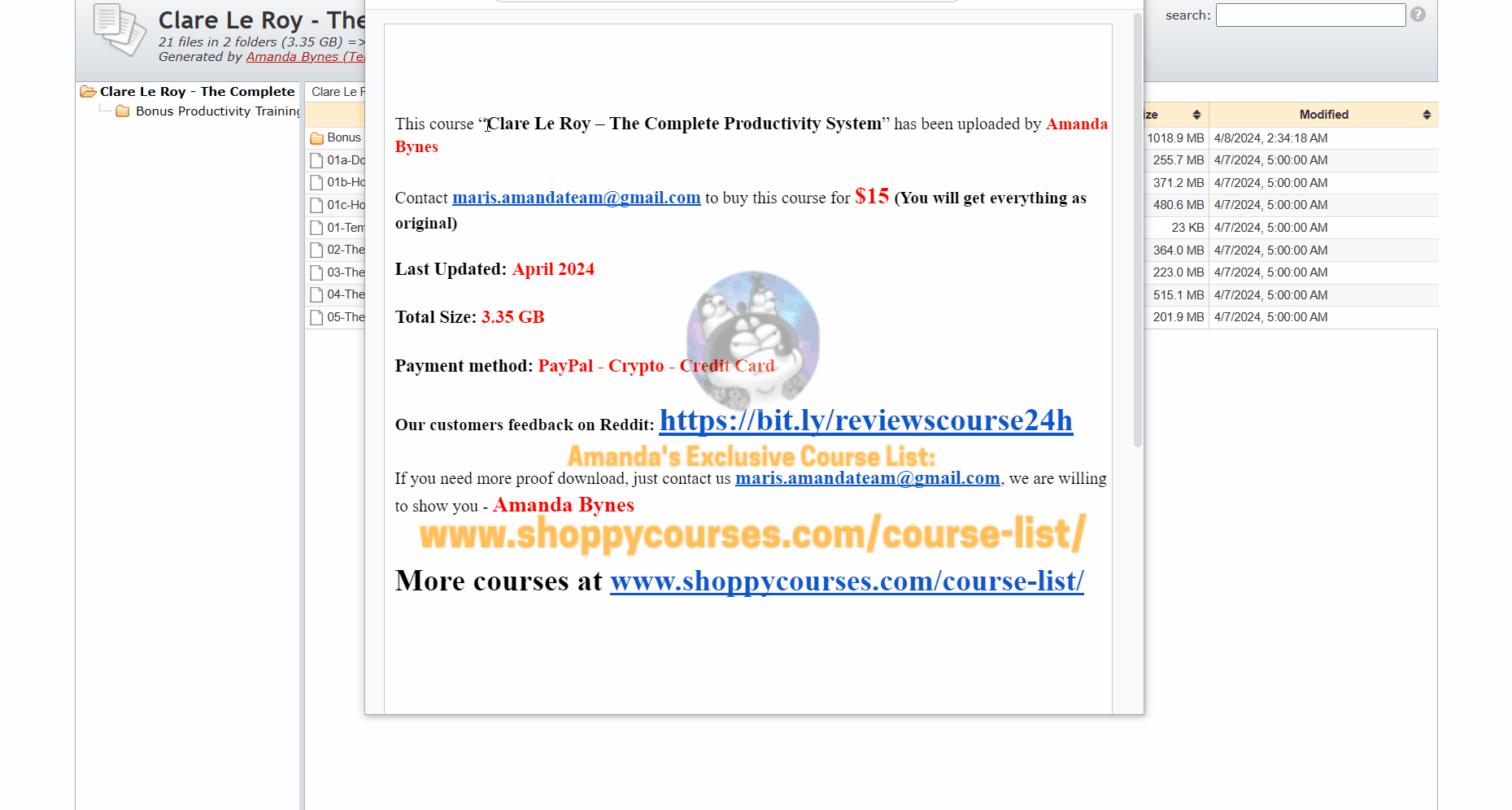 Clare Le Roy – The Complete Productivity System Clare Le Roy – The Complete Productivity System