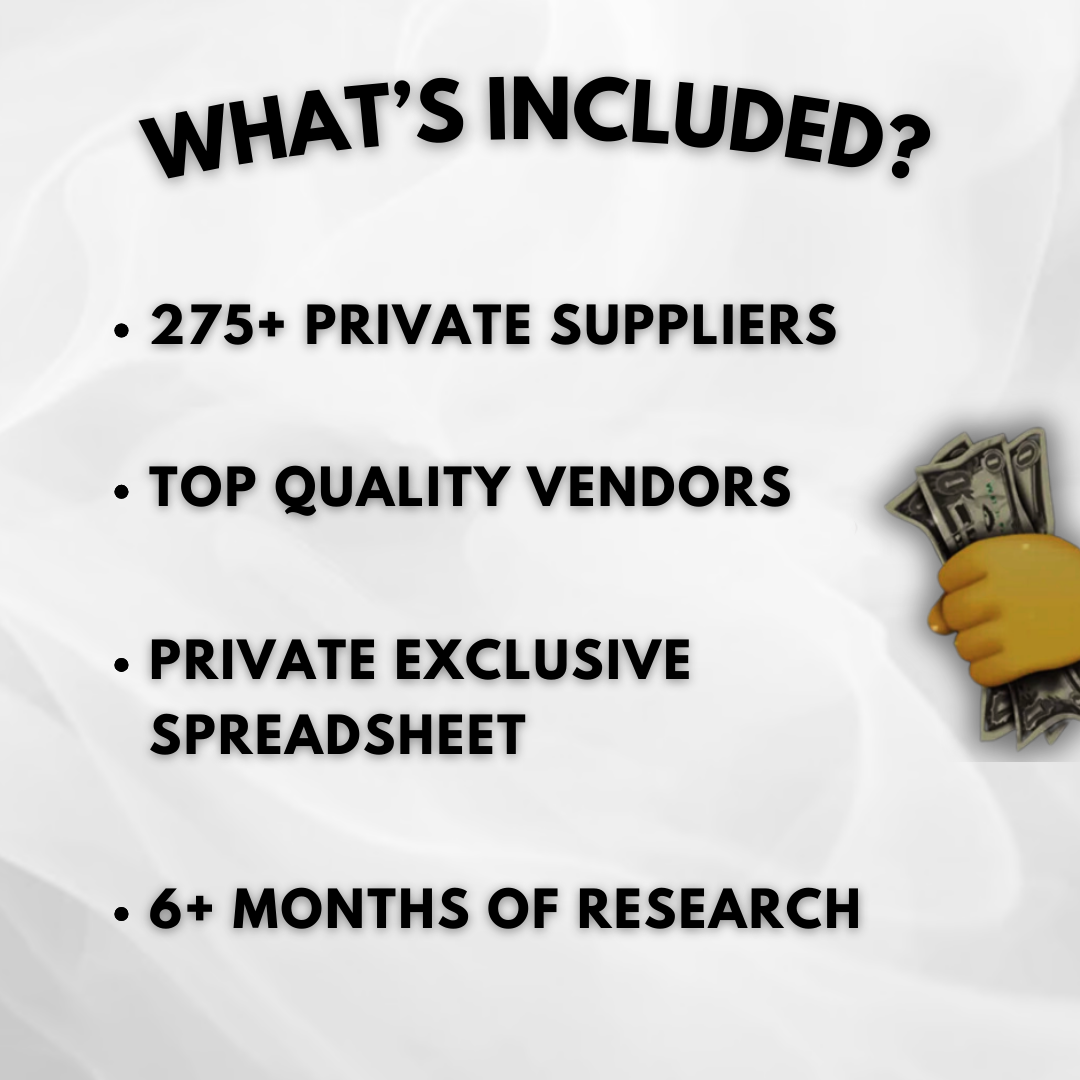 Buy ALL Vendors Bundle (375+ Vendors Spreadsheet) on SellApp