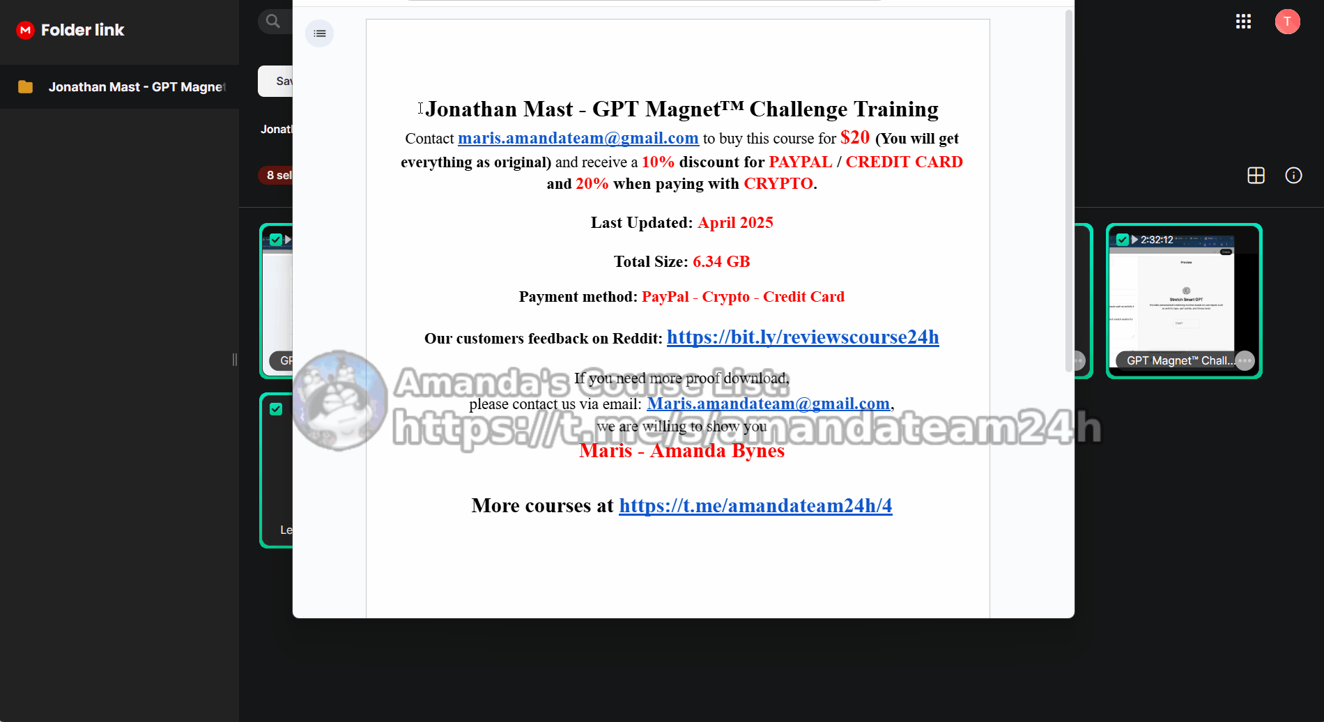 Jonathan Mast - GPT Magnet™ Challenge Training