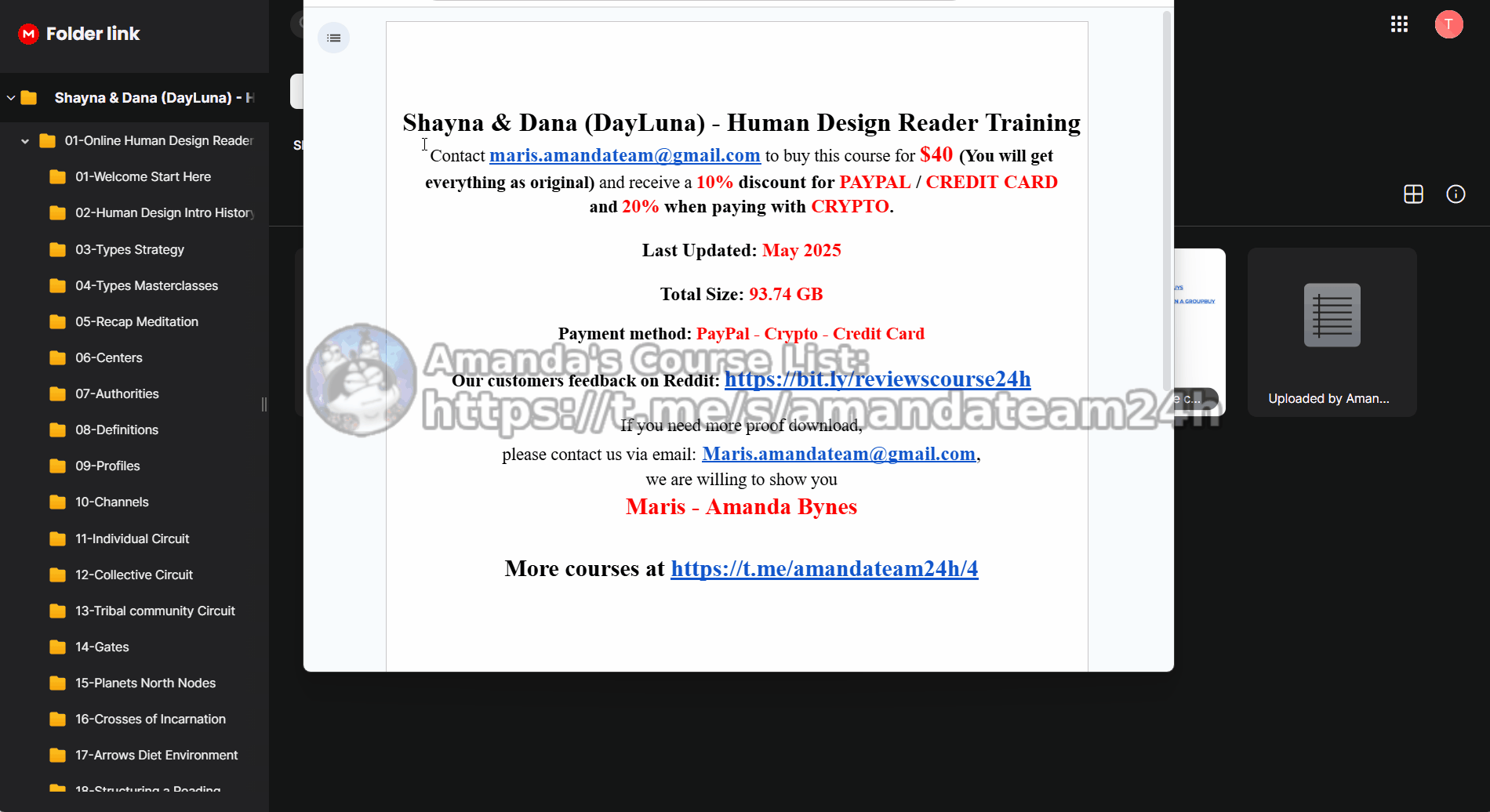 Shayna & Dana (DayLuna) - Human Design Reader Training