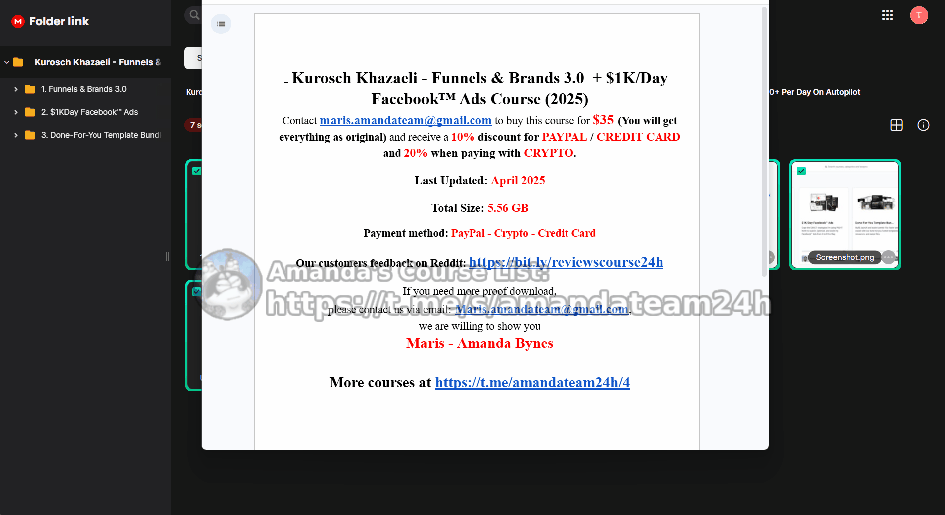 Kurosch Khazaeli - Funnels & Brands 3.0 + $1K/Day Facebook™ Ads Course ...