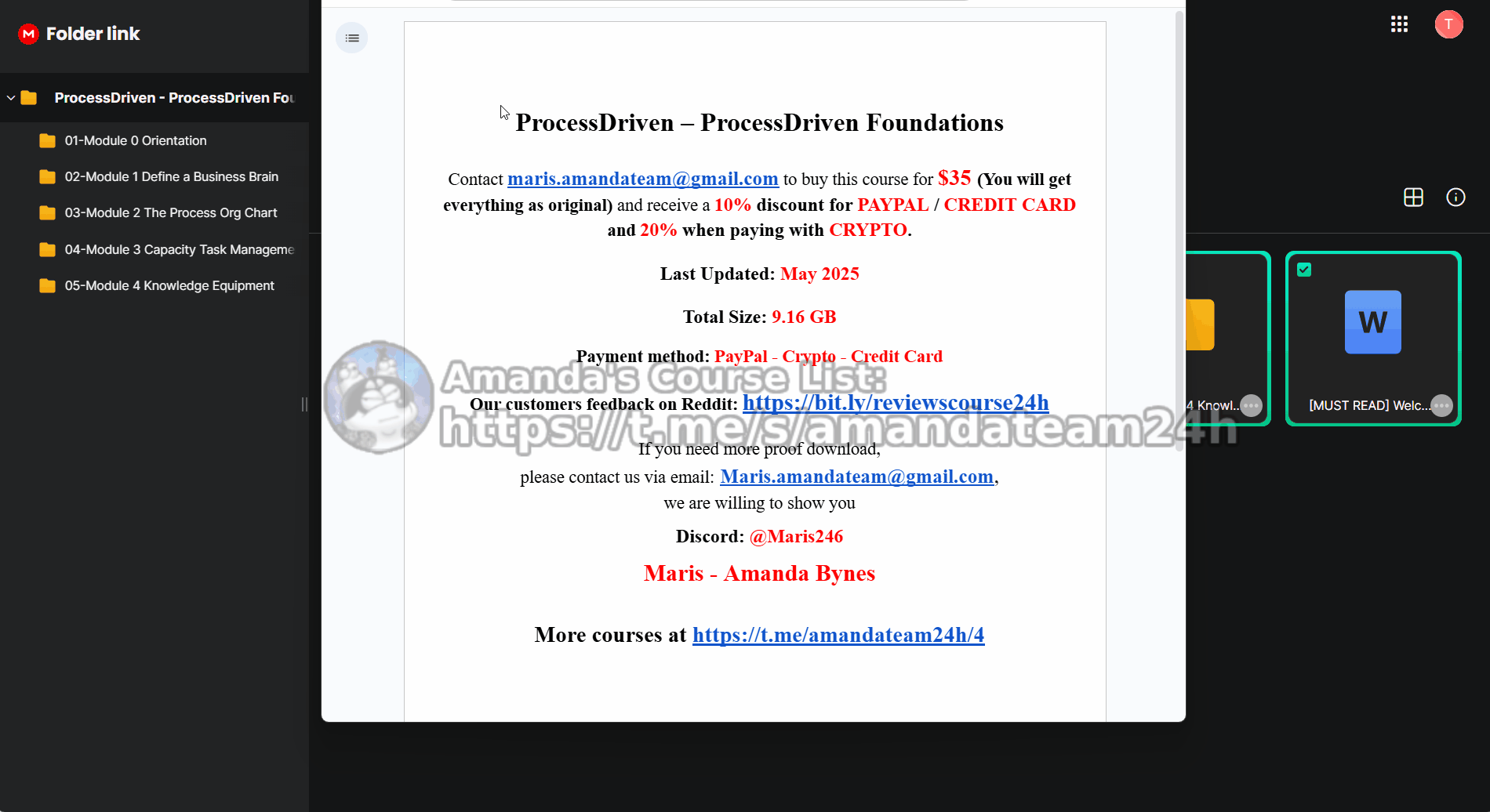 ProcessDriven – ProcessDriven Foundations