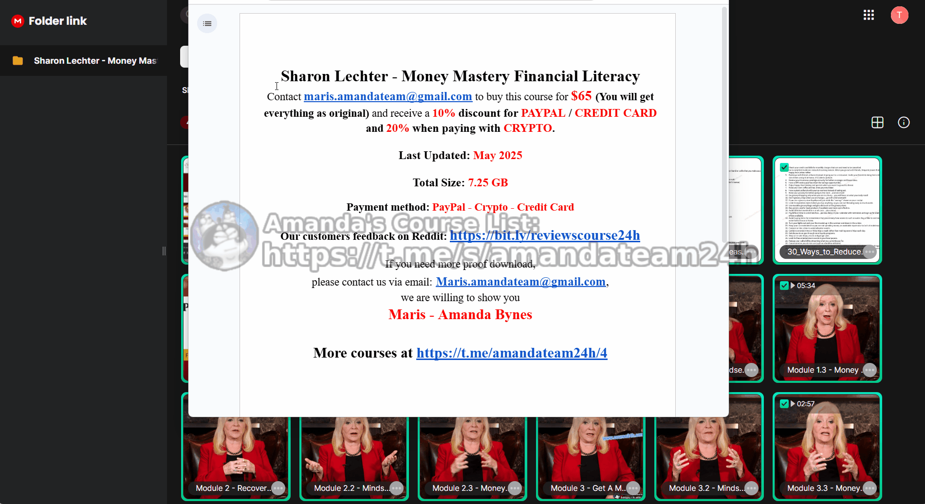 Sharon Lechter - Money Mastery Financial Literacy