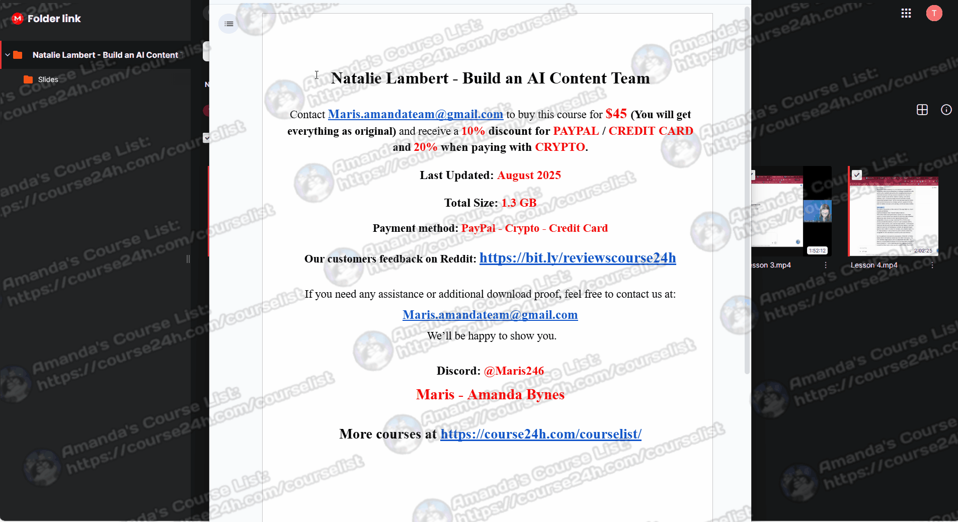 Natalie Lambert - Build an AI Content Team
